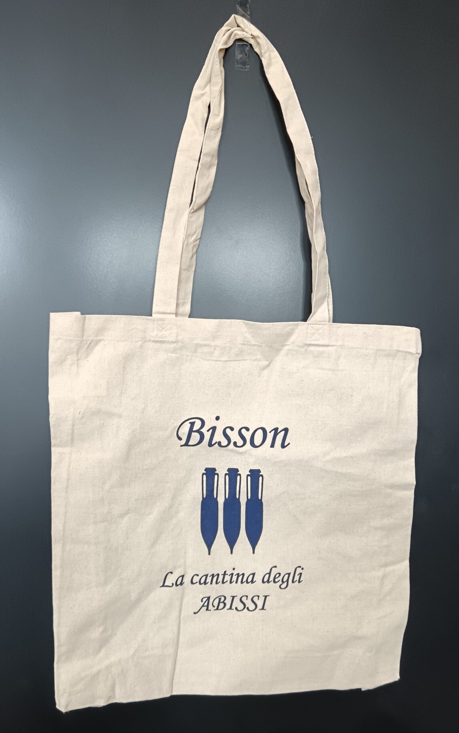 Borsa shopper con logo | Spumante degli Abissi - Bisson vini